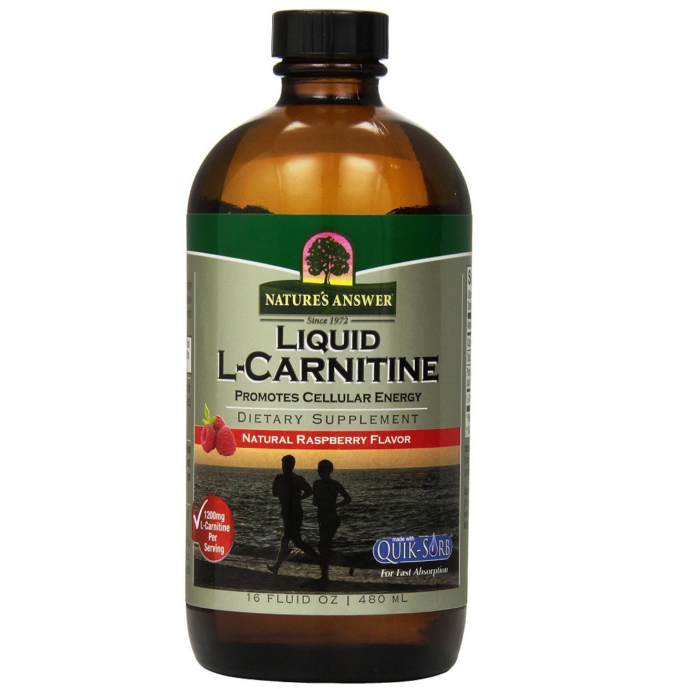 Nature’s Answer Liquid L-Carnitine Natural Raspberry – 16 fl oz ...