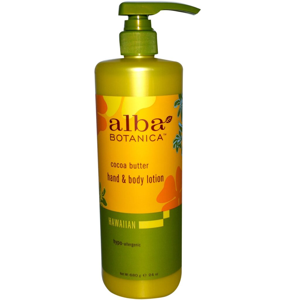 Alba Botanica Hawaiian Hand and Body Lotion Cocoa Butter – 24 fl oz ...