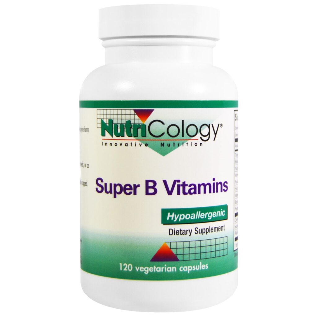 NutriCology Super B Vitamin Complex – 120 Capsules – Cornerstone For ...