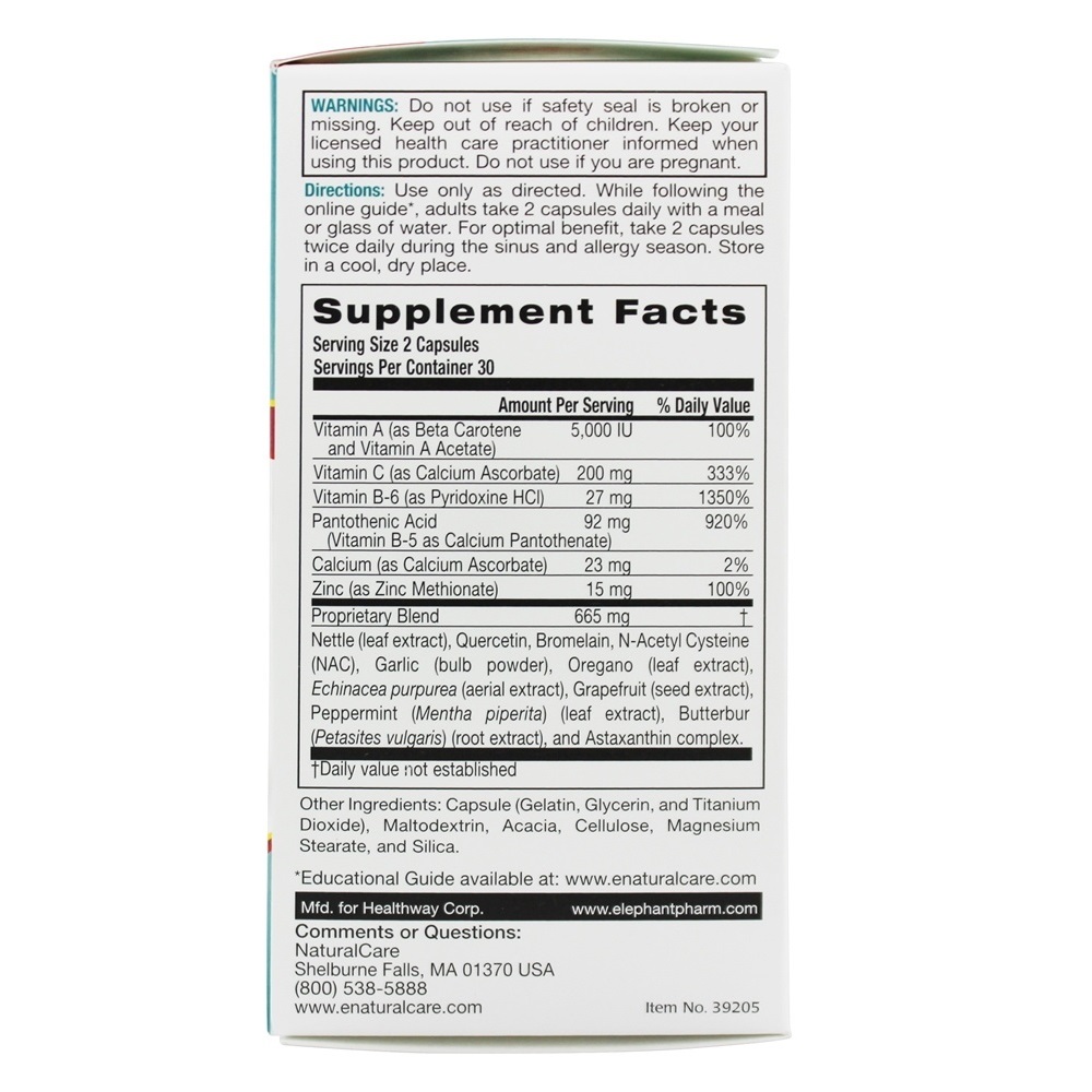 SinuFix — 60 CAP – Cornerstone For Natural Marketplace