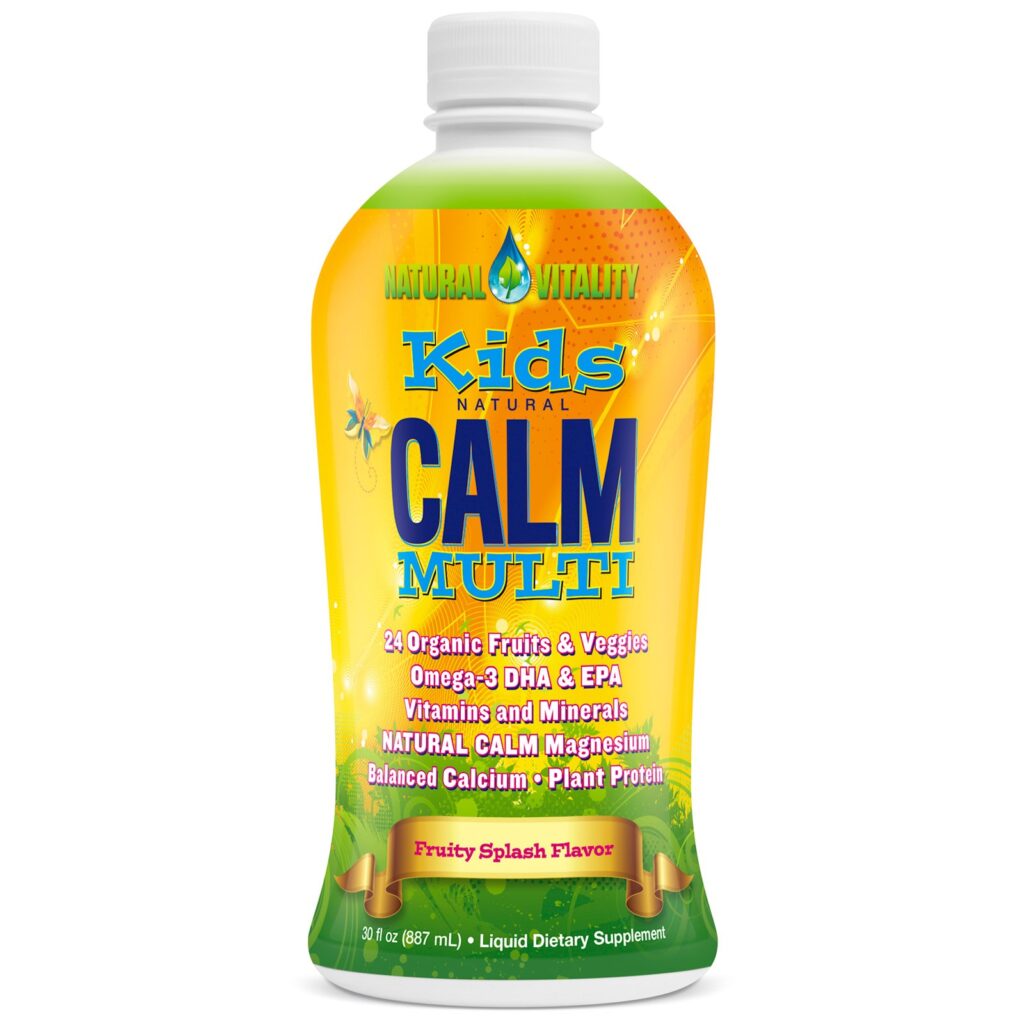 Natural Vitality Kid’s Natural Calm Multi Fruity Splash – 30 fl oz ...